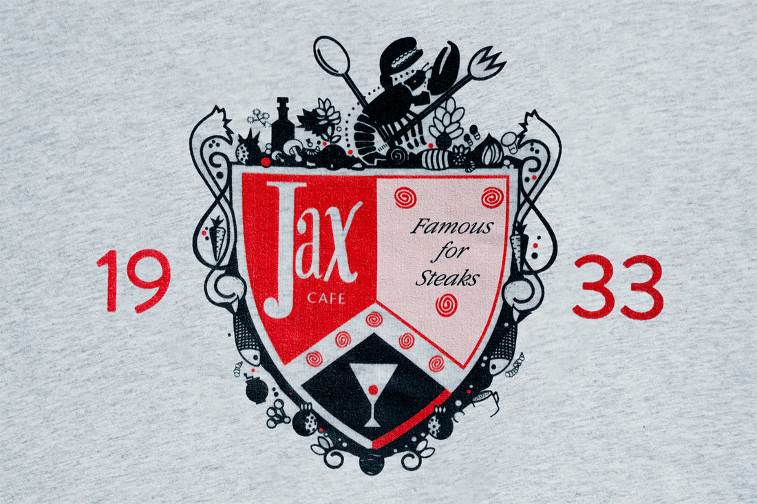Jax Café Logo 1933 T-Shirt – Jax Cafe, Inc.
